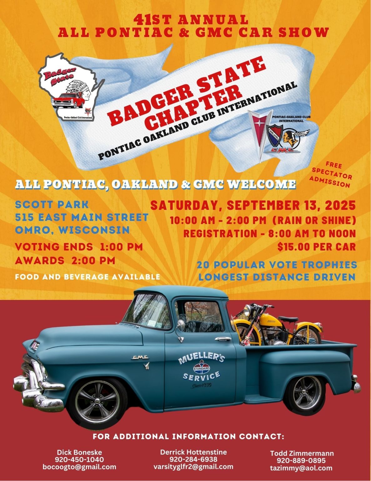 9-13-2025 Omro, WI - CarShowNationals.com