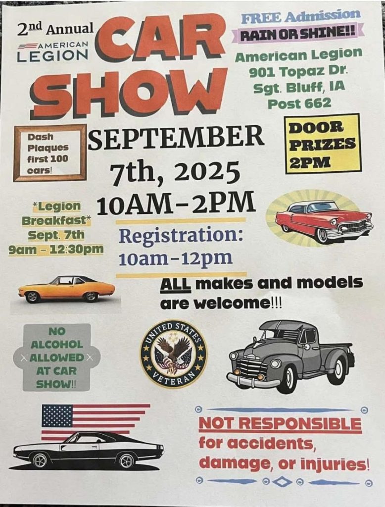 Iowa Car Shows - CarShowNationals.com