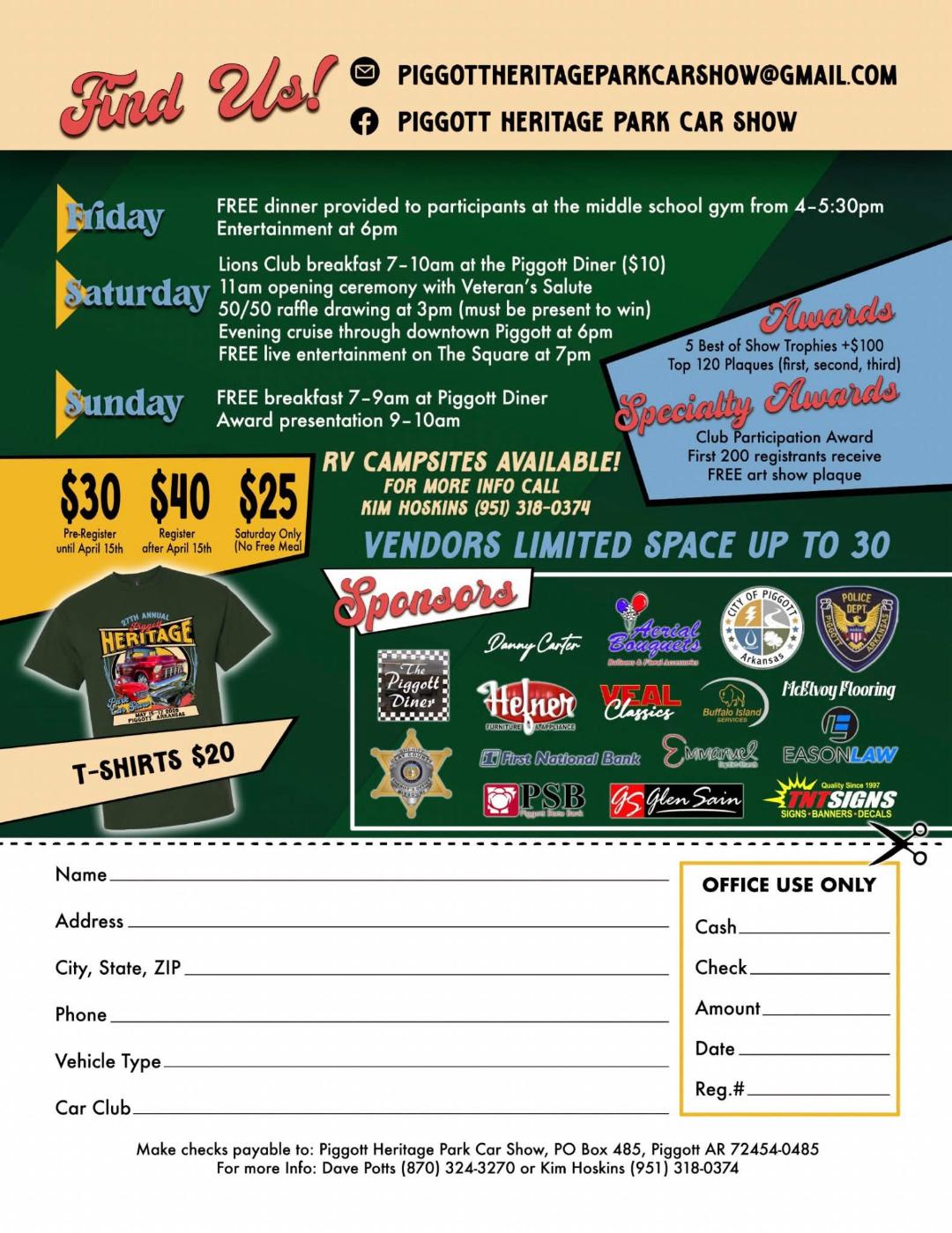 5-15-17-2026 Piggott, AR 2 - CarShowNationals.com