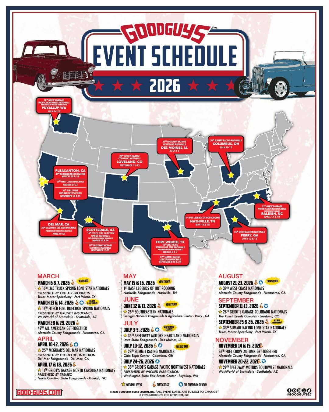 November Car Shows - CarShowNationals.com