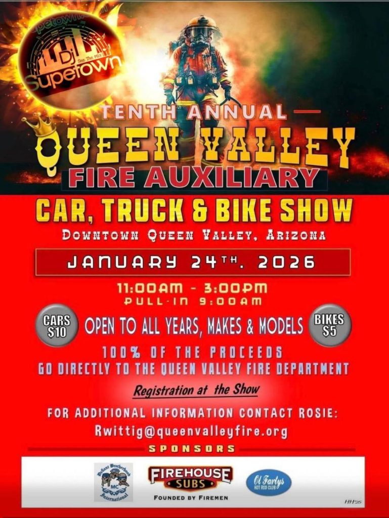 1-24-2026 Queen Valley, AZ - CarShowNationals.com