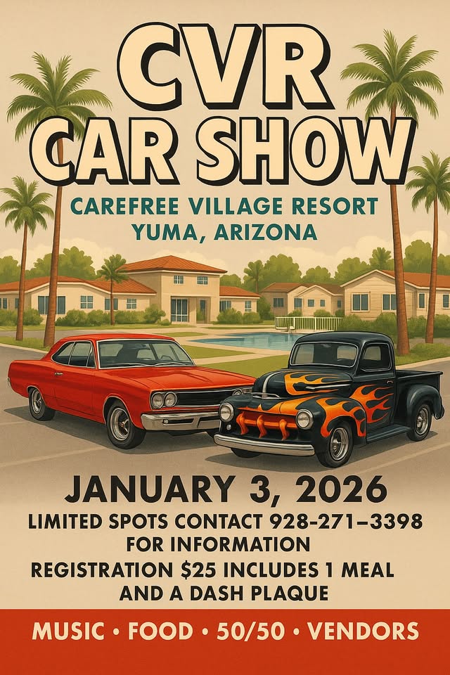 1-3-2026 Yuma, AZ - CarShowNationals.com